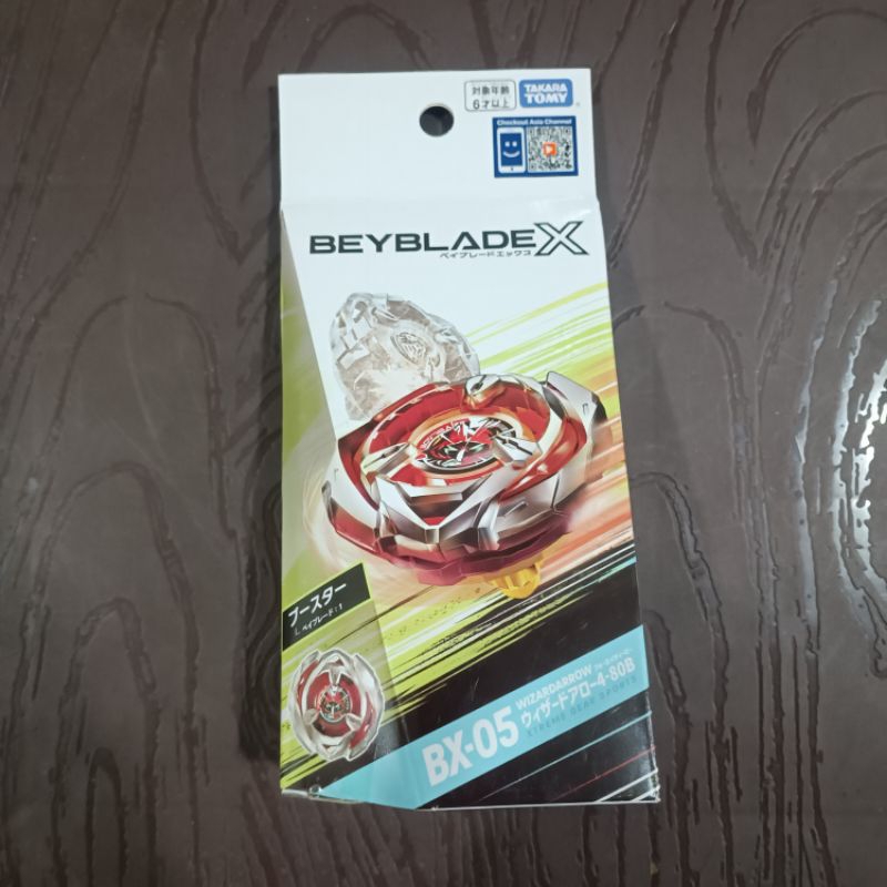 Takara Tomy BX-05 Wizard Arrow 4-80B Booster Beyblade X | Shopee Philippines