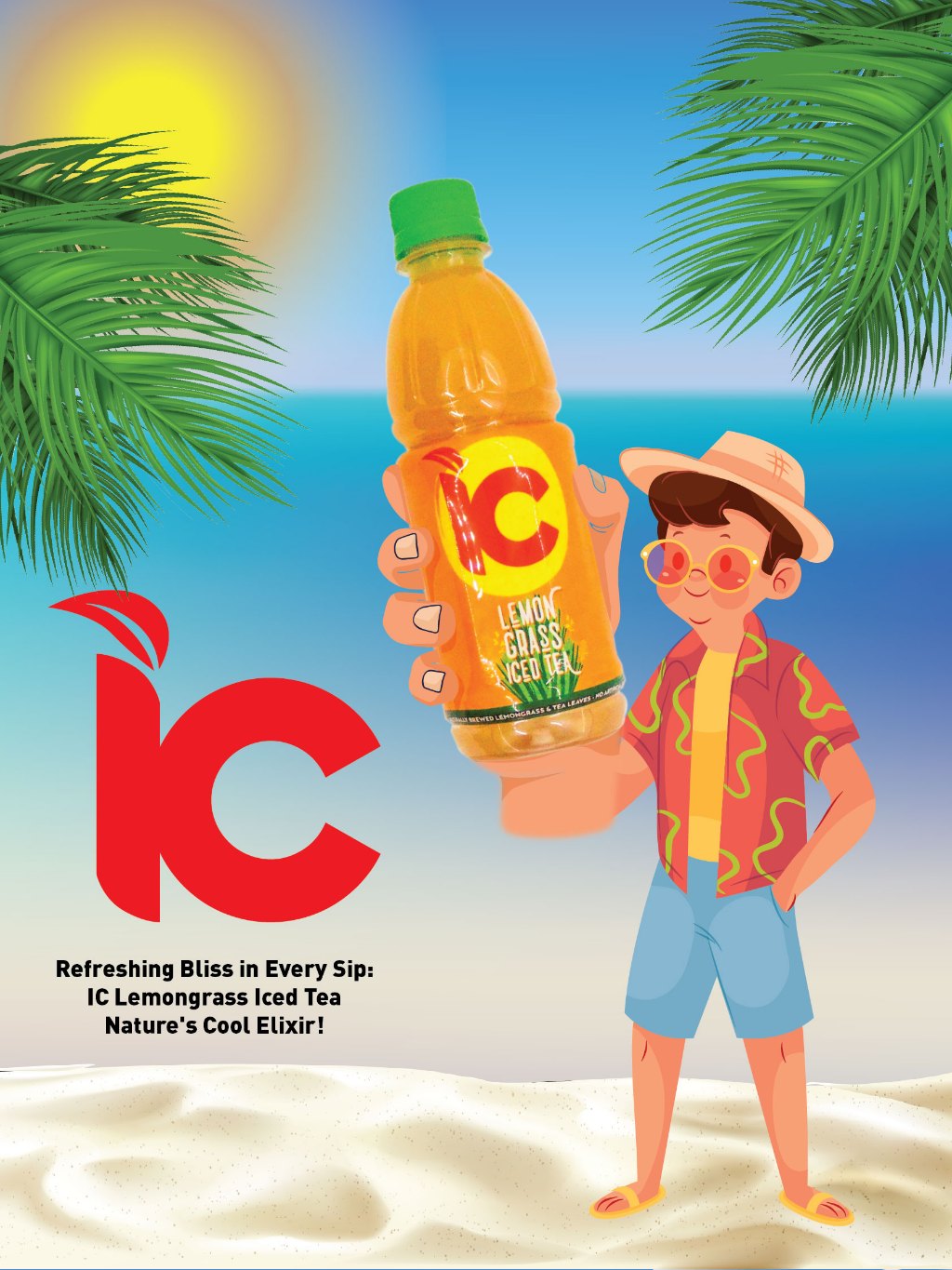 IC Lemongrass Iced Tea 350mL | Shopee Philippines
