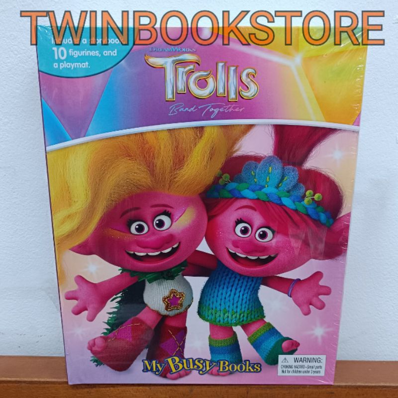 DREAMWORKS TROLLS 3 MY BUSY BOOKS | Shopee Philippines