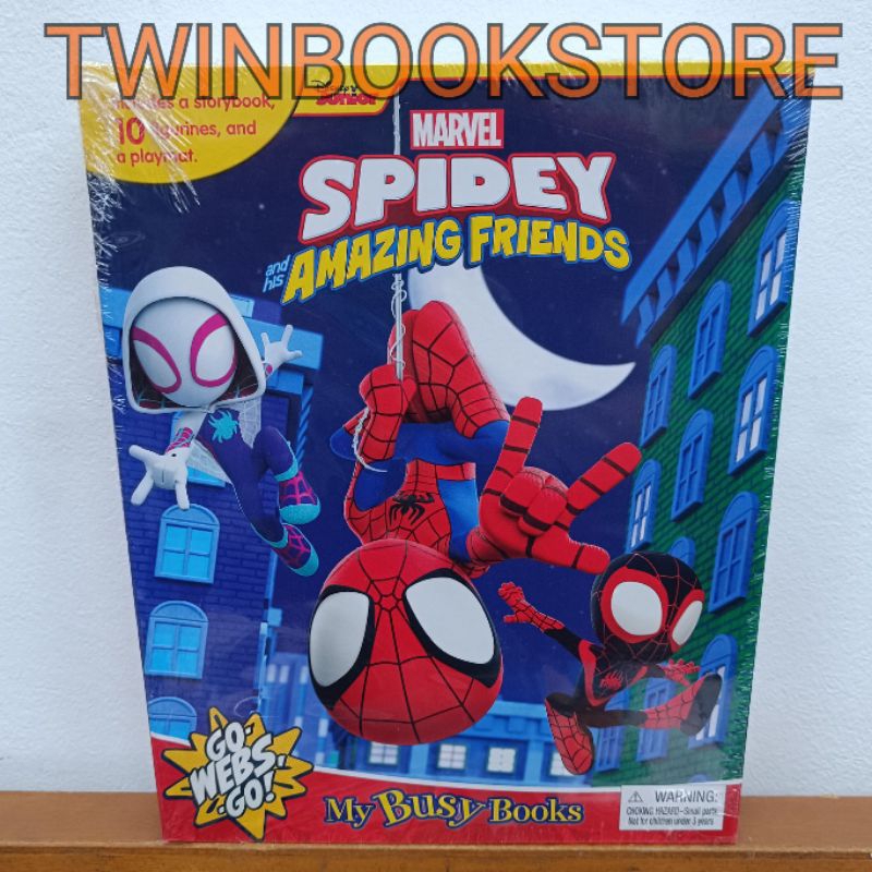 MARVEL SPIDEY AND AMAZING FRIENDS MY BUSY BOOKS | Shopee Philippines