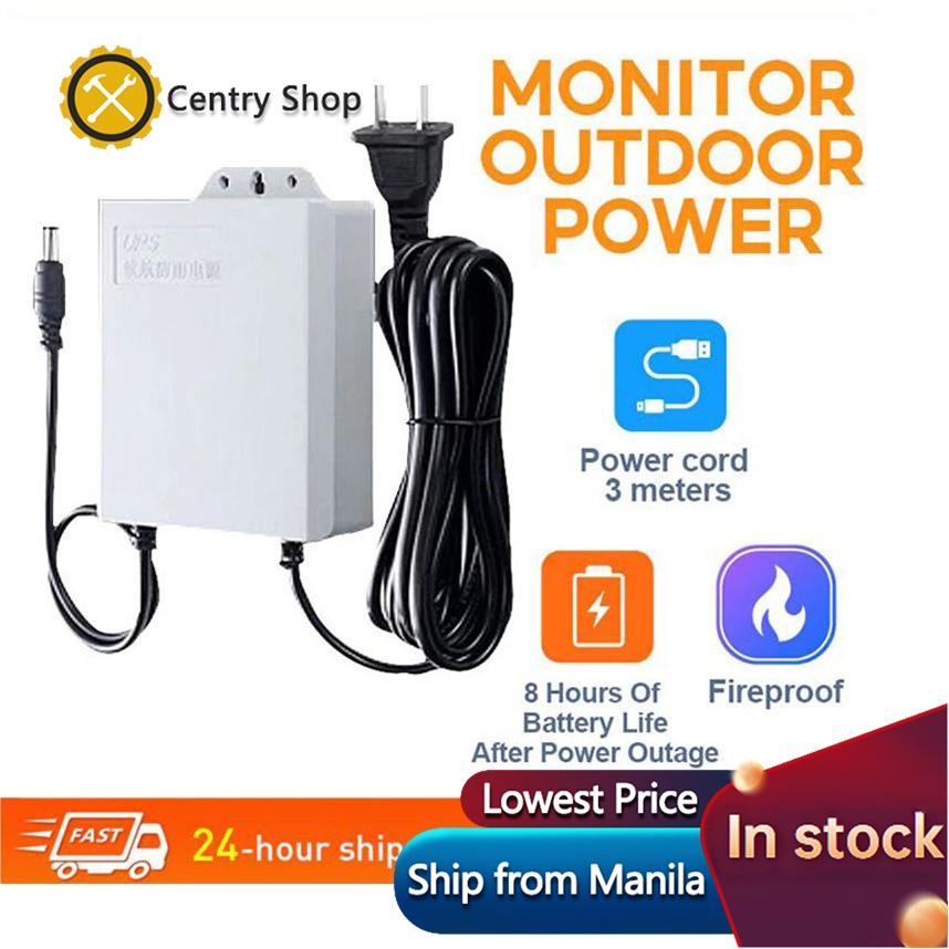 12V 1.5A Uninterruptible Power Supply Mini UPS Battery Backup for TV ...
