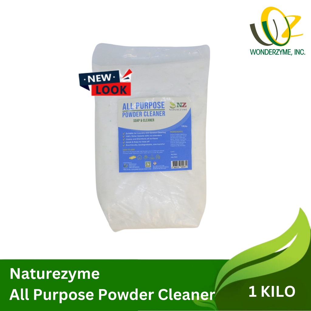 NATUREZYME All Purpose Powder Cleaner (1 Kilo) | Shopee Philippines