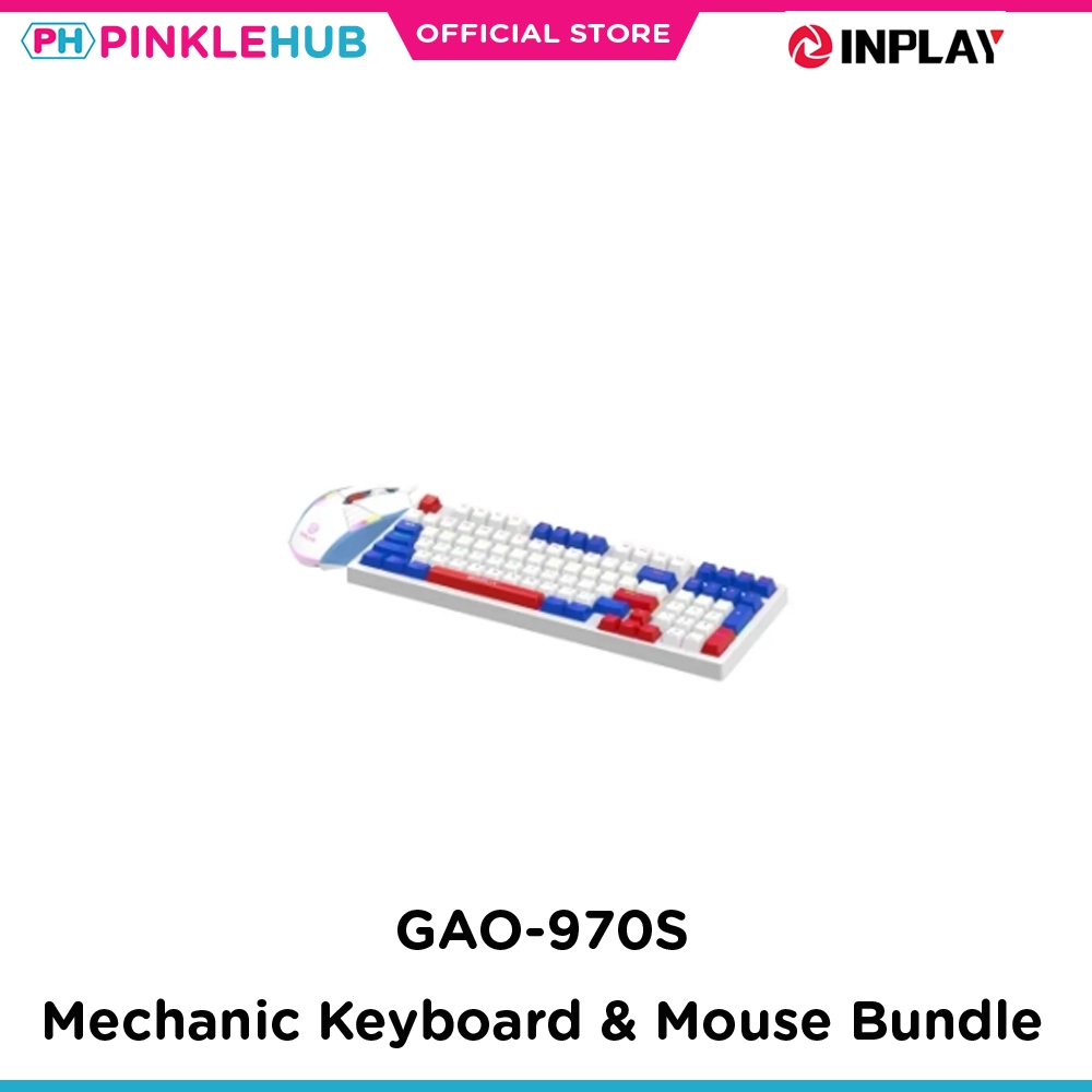 INPLAY GAO-970S Mechanic Keyboard & Mouse Bundle | Shopee Philippines