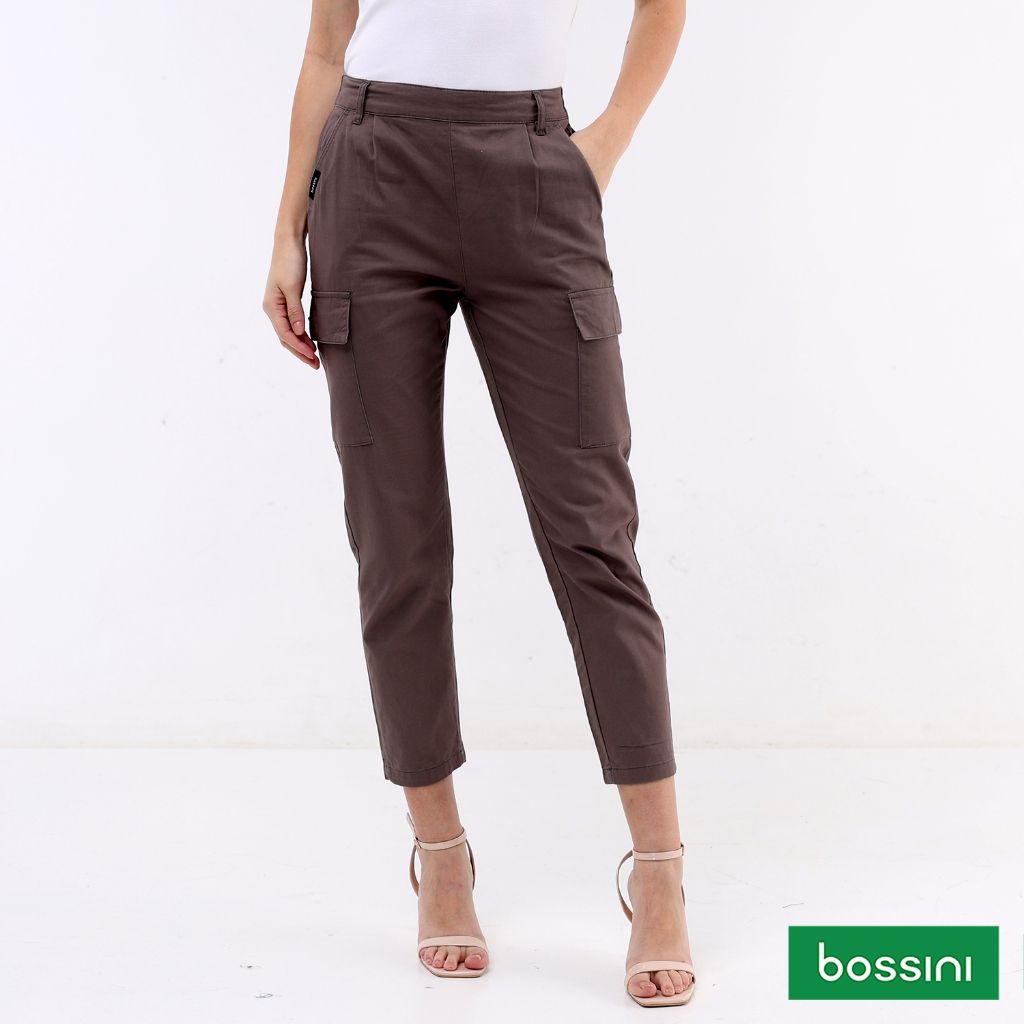 Bossini Ladies Colored Cargo Pants Ladies OSB12-0028 | Shopee Philippines