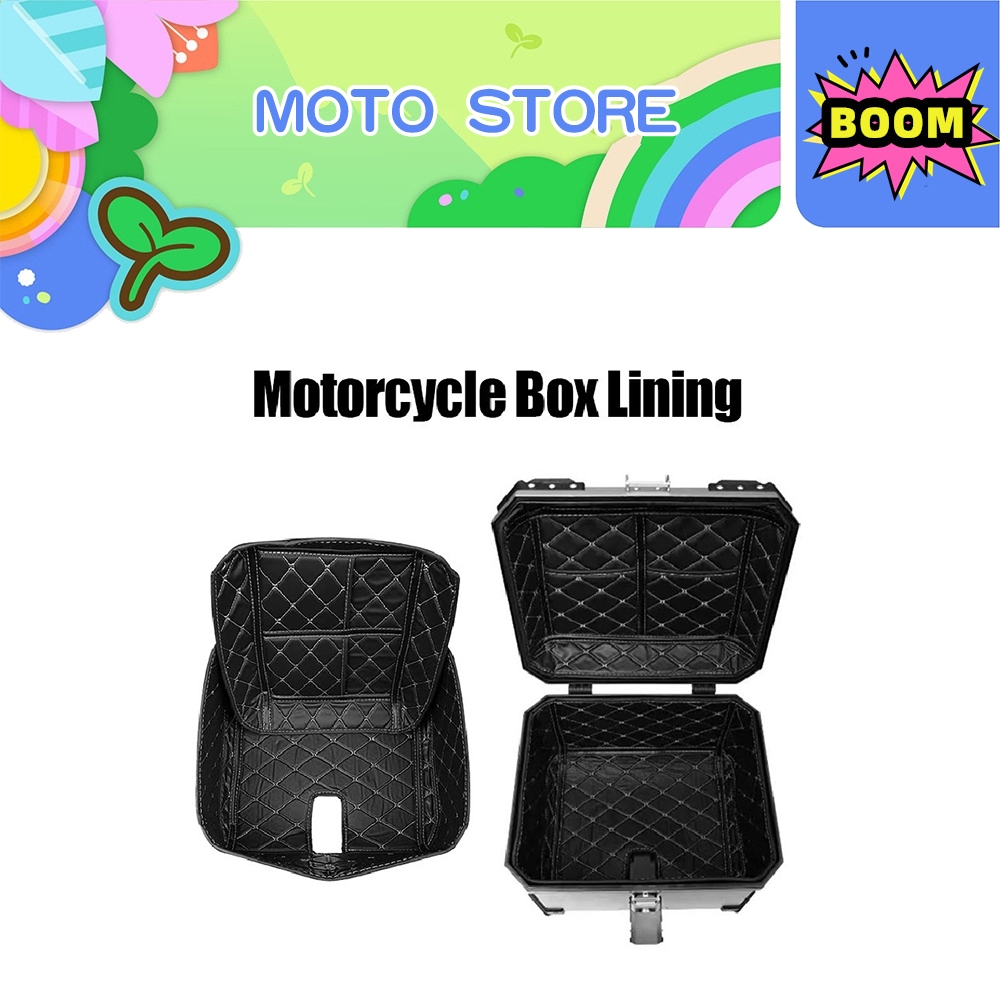 45L Motorcycle Top Box Lining Backrest Motorcycle Box Cushion ...