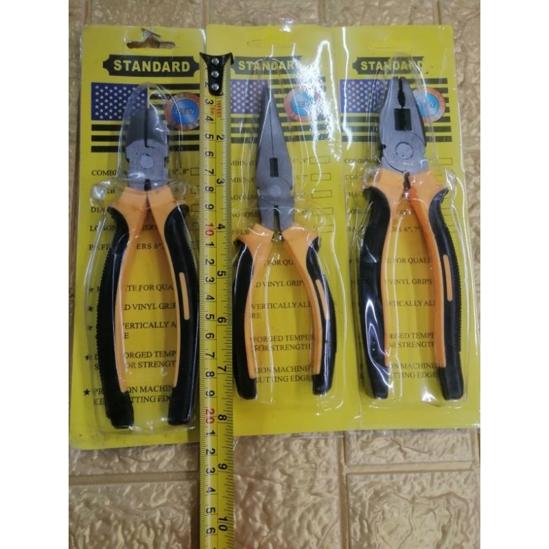 8inch Standard Plier Cutter Longnose | Shopee Philippines