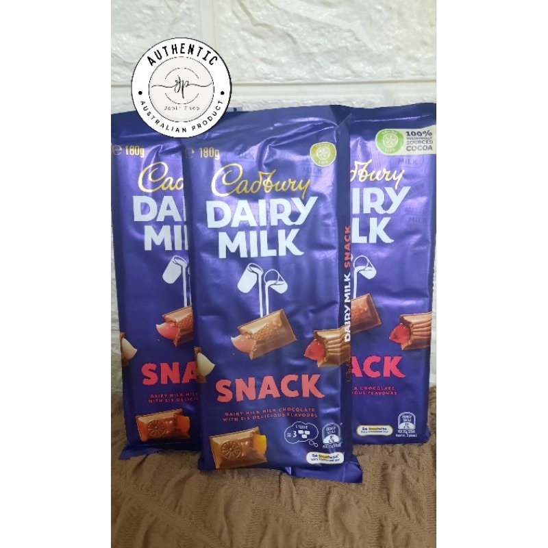 Cadbury Dairy Milk (snack) 180g | Shopee Philippines