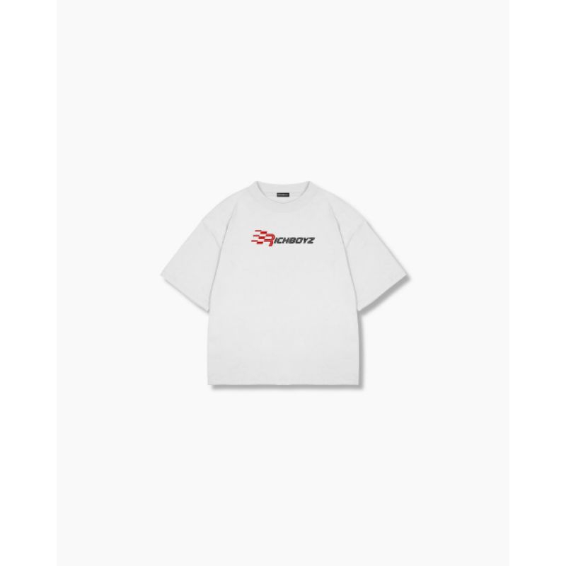 RICHBOYZ PREMIUM BOX TEE THREADS "Grid White" | Shopee Philippines