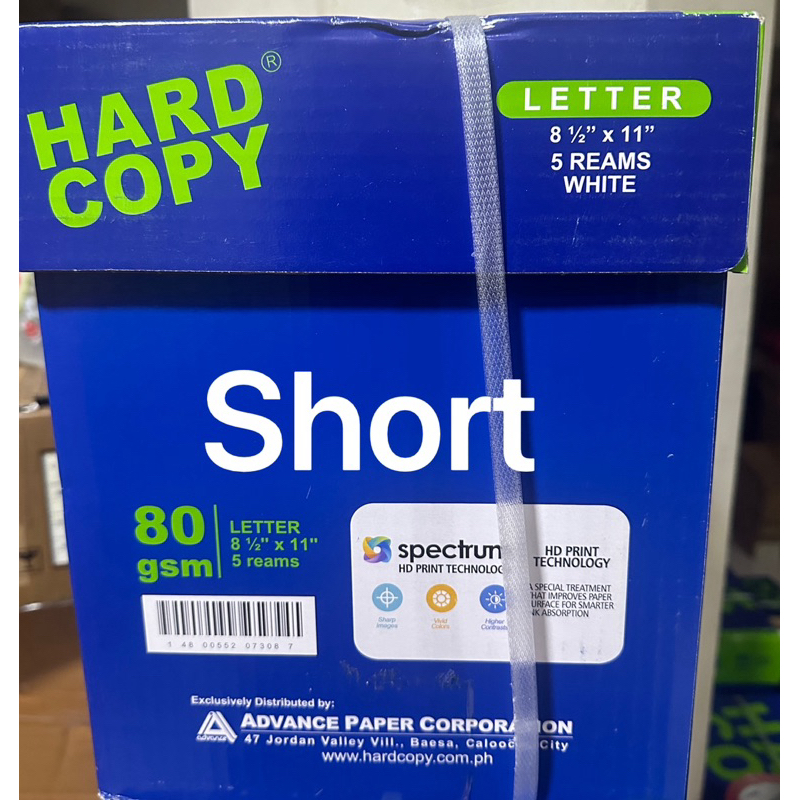 Hard Copy Bond Paper BOX 80gsm | Shopee Philippines