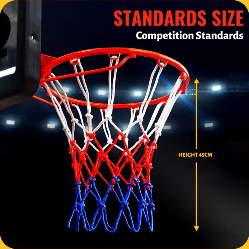 Standard Basketball Ring Nets All-Weather Heavy Duty Outdoor Net ...