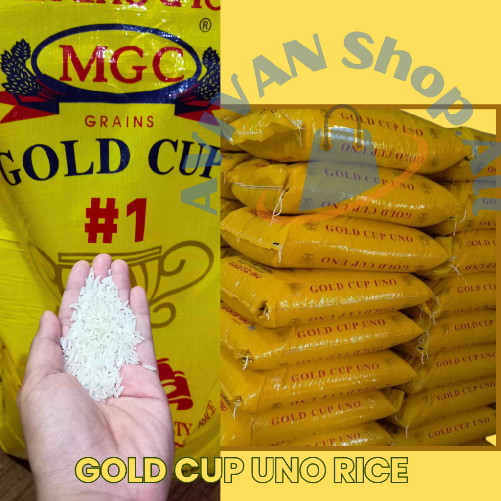 Gold Cup Uno Rice | Maalsa | Buhaghag | Half Kaban 25Kg | Shopee ...