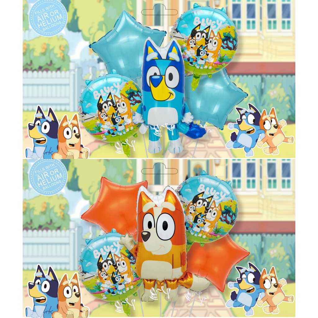 Bluey Theme Balloons Set DIY Balloon Arch Garland Kit Birthday Party ...