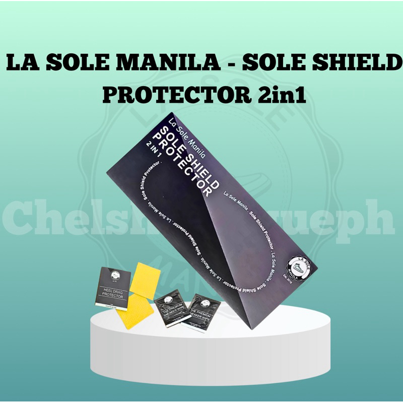 La Sole Manila Sole Shield Protector 2in1 With Heel Drag Outsole Guard Defender Cover Comfort ...