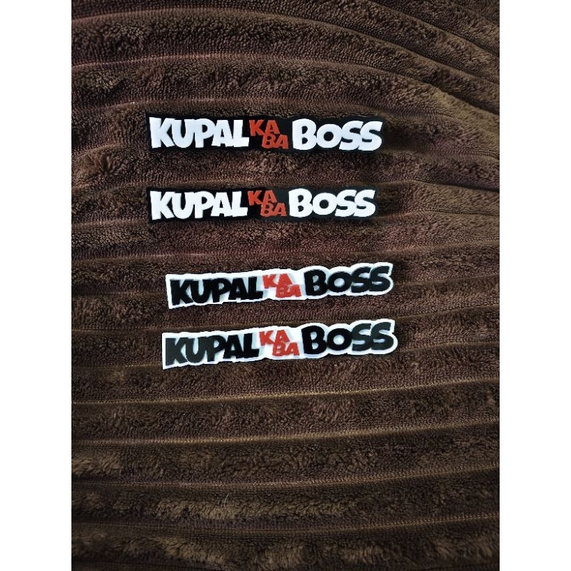 KUPAL KA ba boss acrylic emblem (2pcs)(1pc) | Shopee Philippines