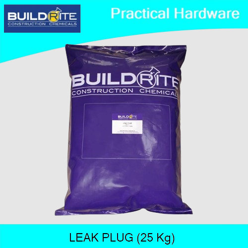 BUILDRITE LEAK PLUG (25kg) RAPID SETTING MORTAR FOR PLUGGING LEAK ON ...