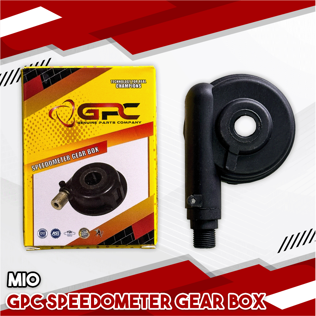 GPC SPEEDOMETER GEAR BOX FOR MIO/WAVE 100 DISC/XRM110/XRM125 | Shopee ...