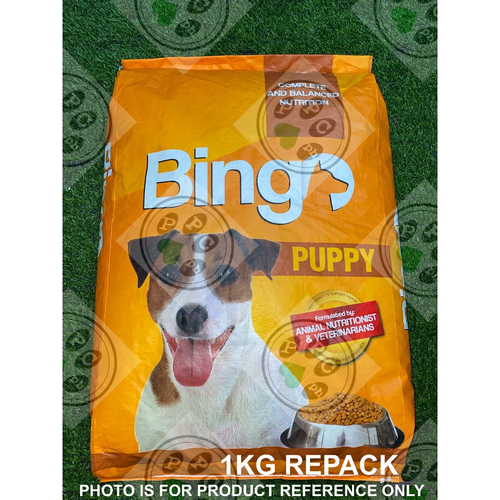 Bingo Dog Food 1kg Repack | Shopee Philippines