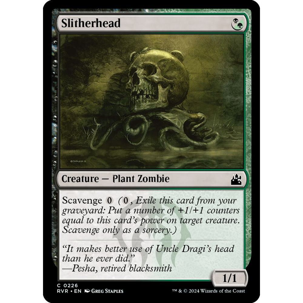 Slitherhead - Ravnica Remastered (RVR) | Shopee Philippines