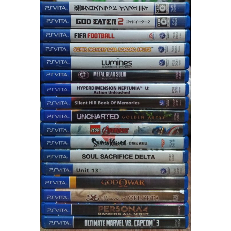 PSV PS Vita PlayStation Vita Games USED SET 1 (Read Description ...