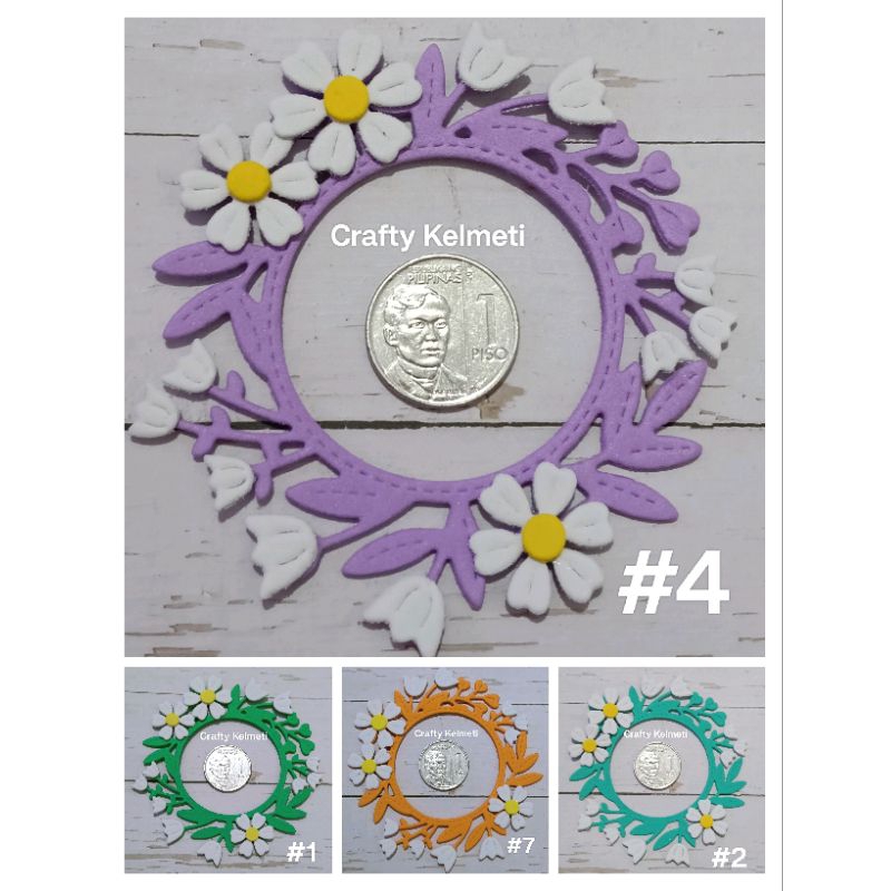 Round EVA Foam Flower Frame | Shopee Philippines