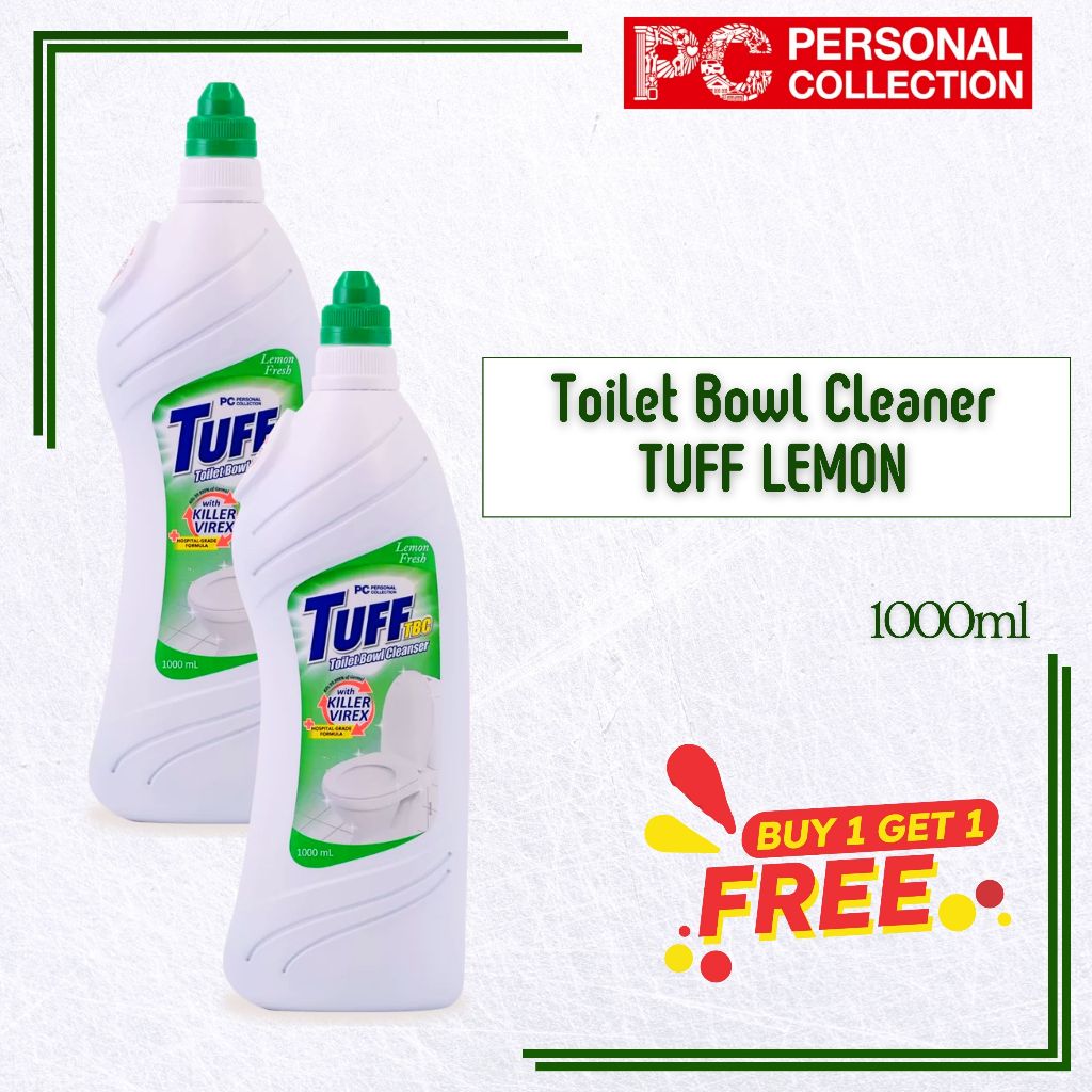 PERSONAL COLLECTION Tuff Buy1 take 1 Toilet Bowl Cleaner Lemon 1000ml ...