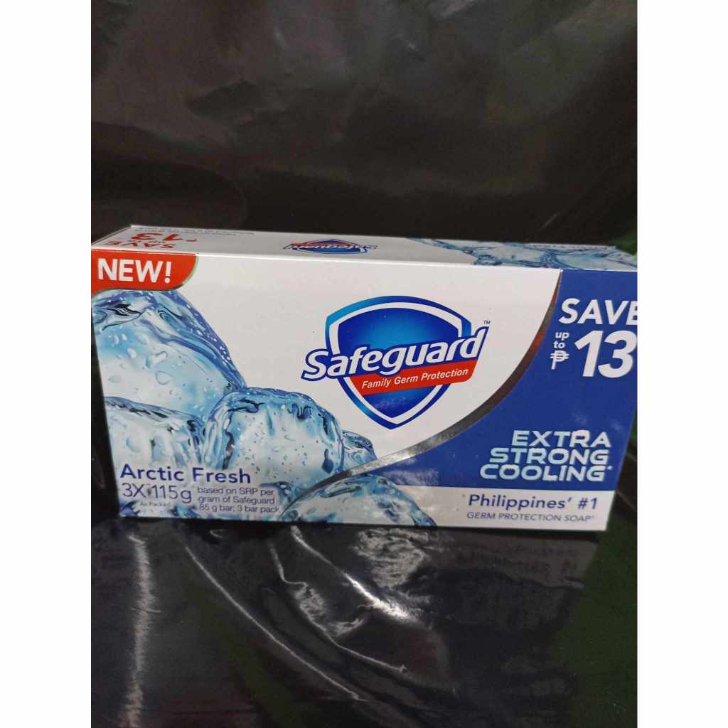 Safeguard Soap Arctic fresh 115g x 3 TRIPID | Shopee Philippines