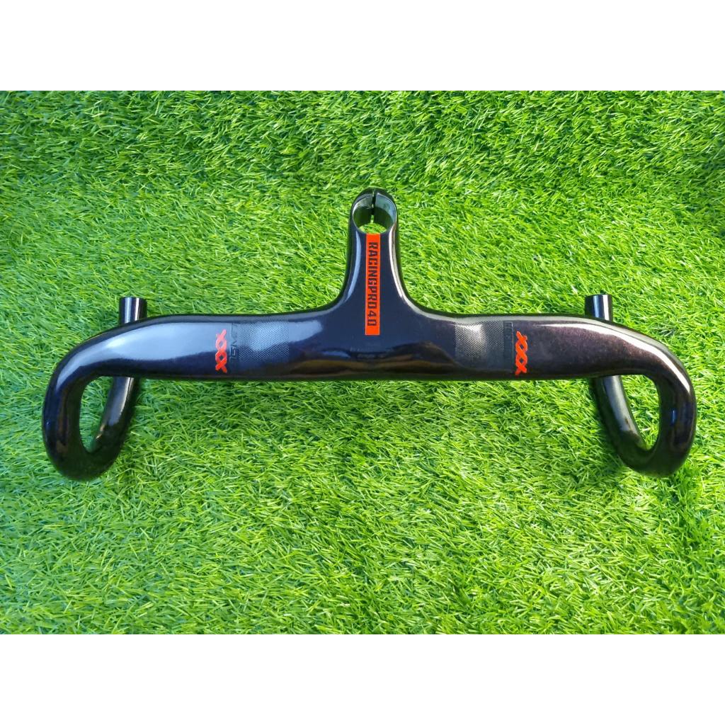 Sagmit Racing Pro 4.0 Drop Bar with Stem Alloy Flat Aero Internal ...