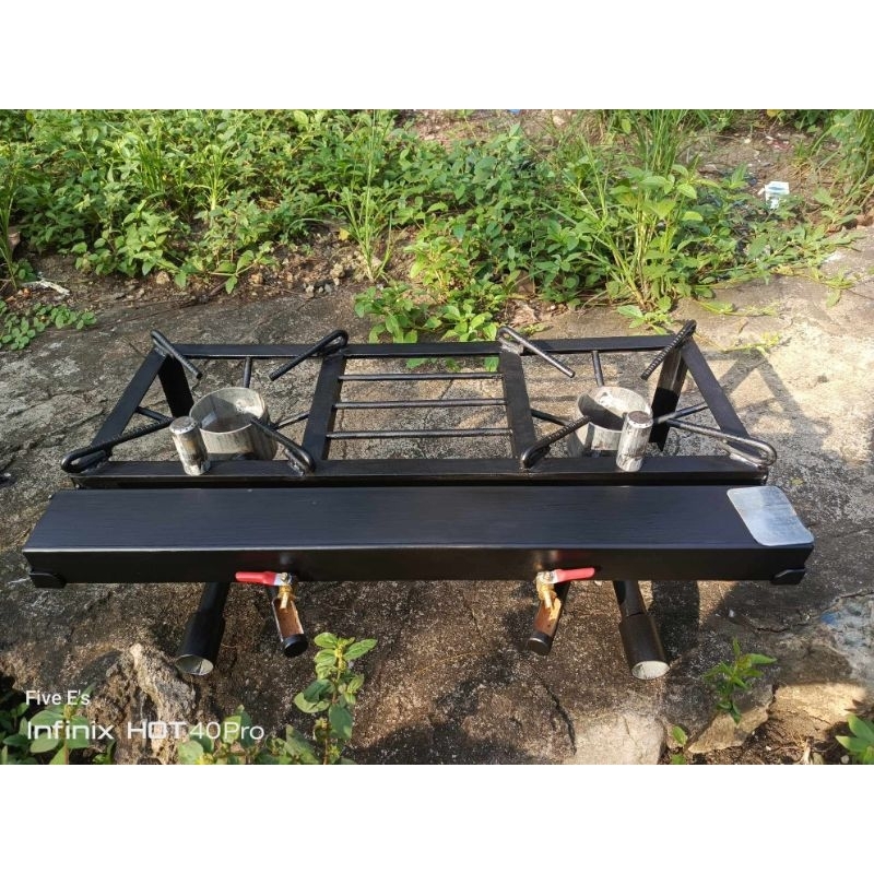 DOUBLE BURNER USED OIL KALAN WITH BLOWER AND CONTROLLER | Shopee ...