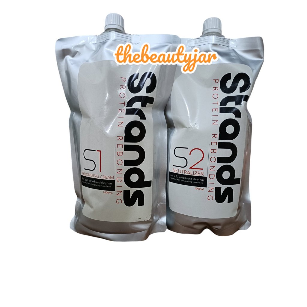 Strands protein rebonding set 1000mL | Shopee Philippines