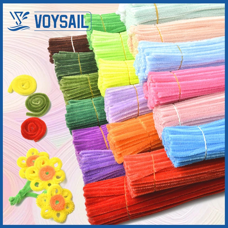 100PCS Fuzzy Wire Craft Encryption Strip High End DIY Material Bouquet ...