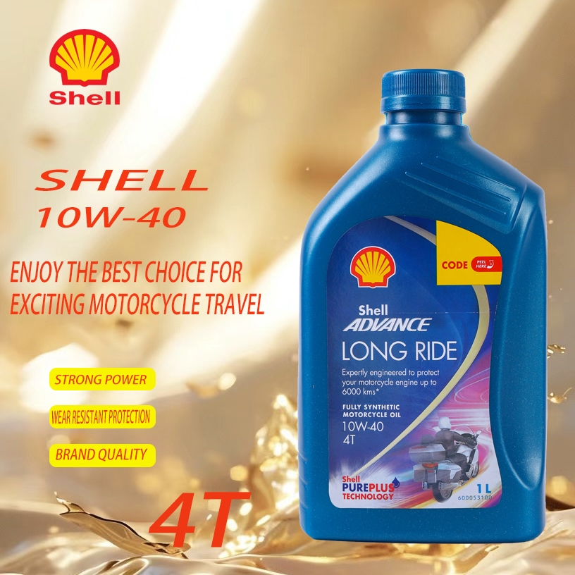 Shell Advance Prince Premium Motorcycle Oil 4T1L 10W 40 Fully Synthetic ...