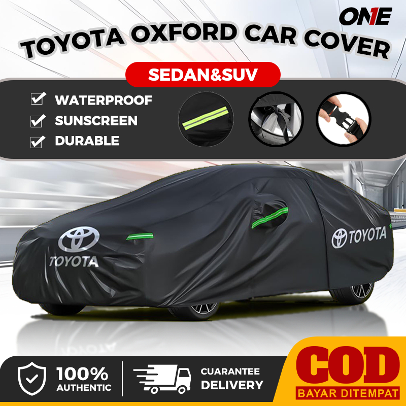 Toyota Car Cover for Sedan SUV Waterproof Vios Oxford Material Wigo ...