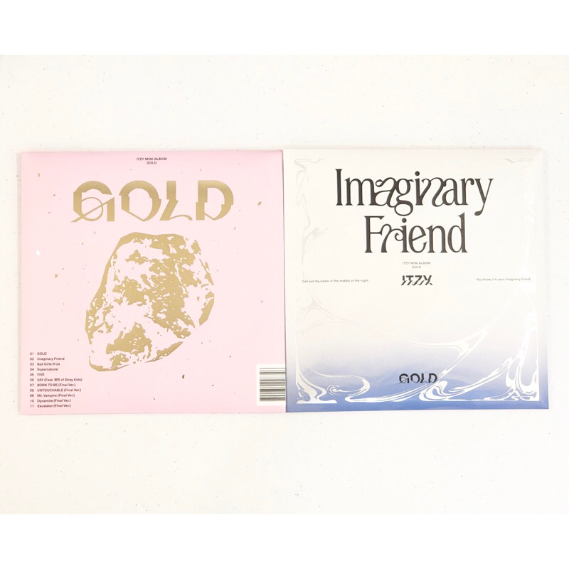 [SALE!][ONHAND] ITZY GOLD Special Edition GOLD and Imaginary Friend ...