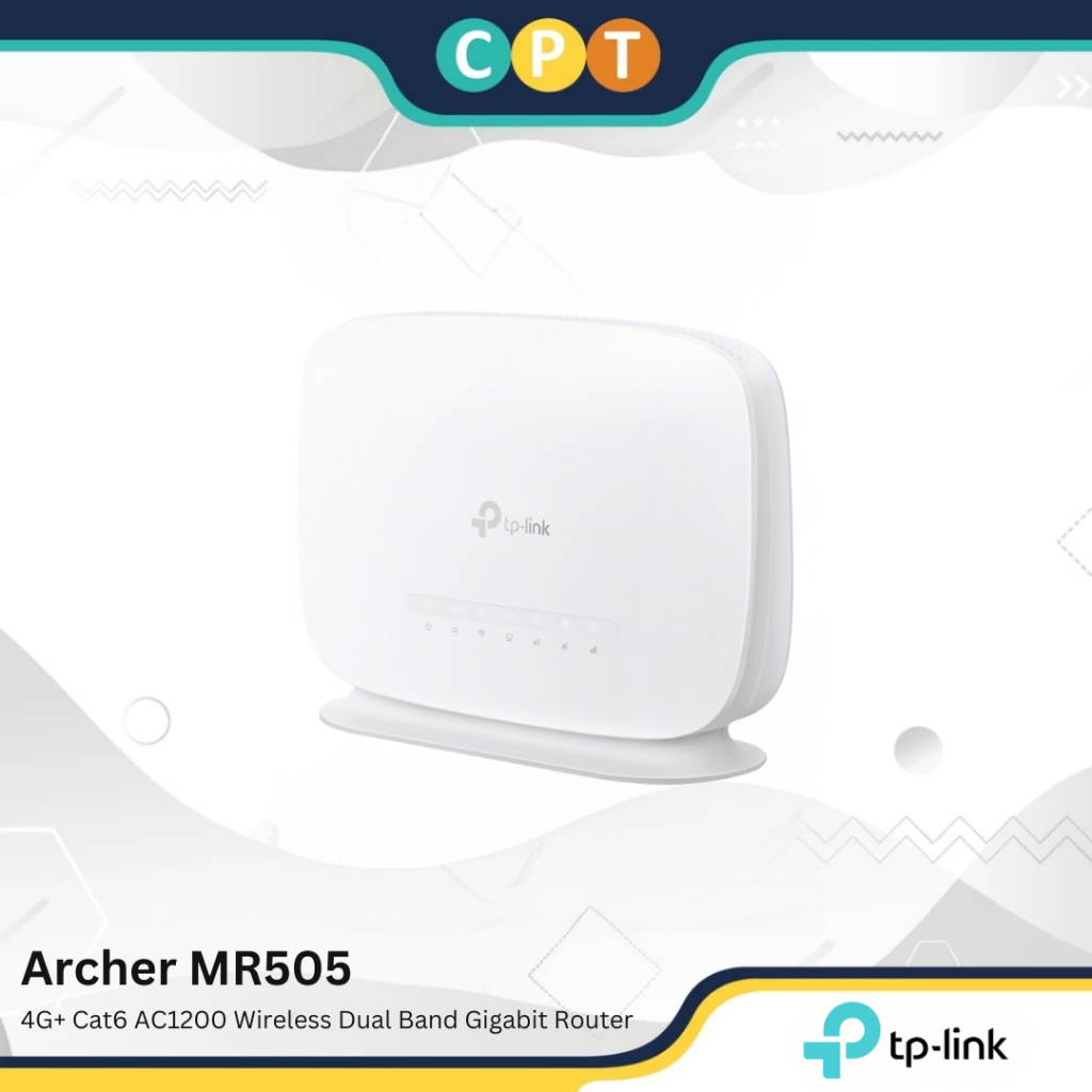 TP-Link Archer MR505 4G+ Cat6 AC1200 Wireless Dual Band Gigabit Router ...