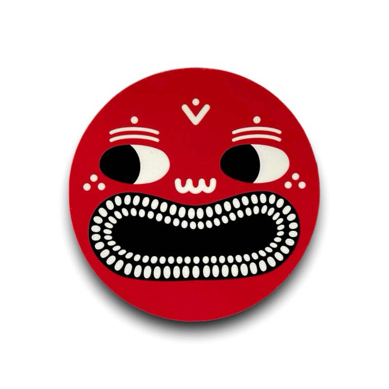 REDRUM Logo Sticker | Shopee Philippines