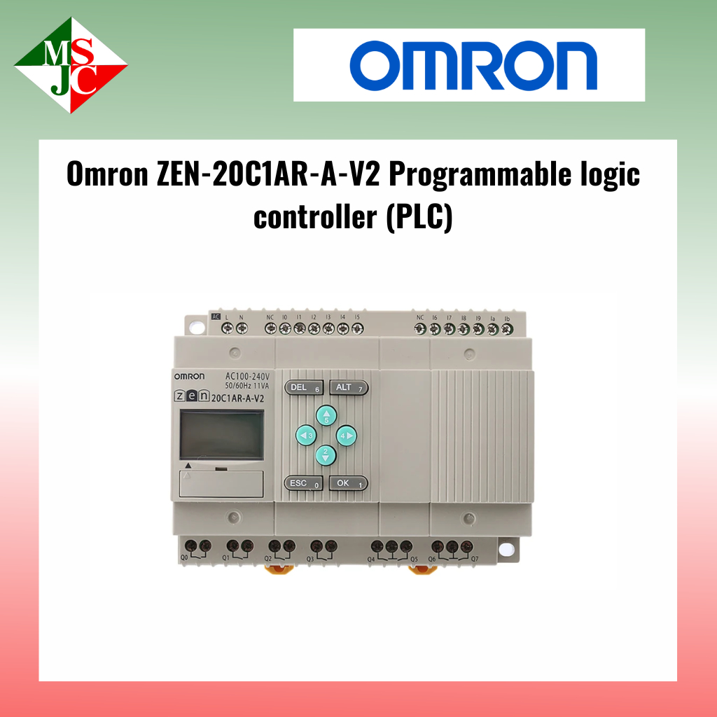 Omron ZEN-20C1AR-A-V2 Programmable logic controller (PLC) | Shopee ...