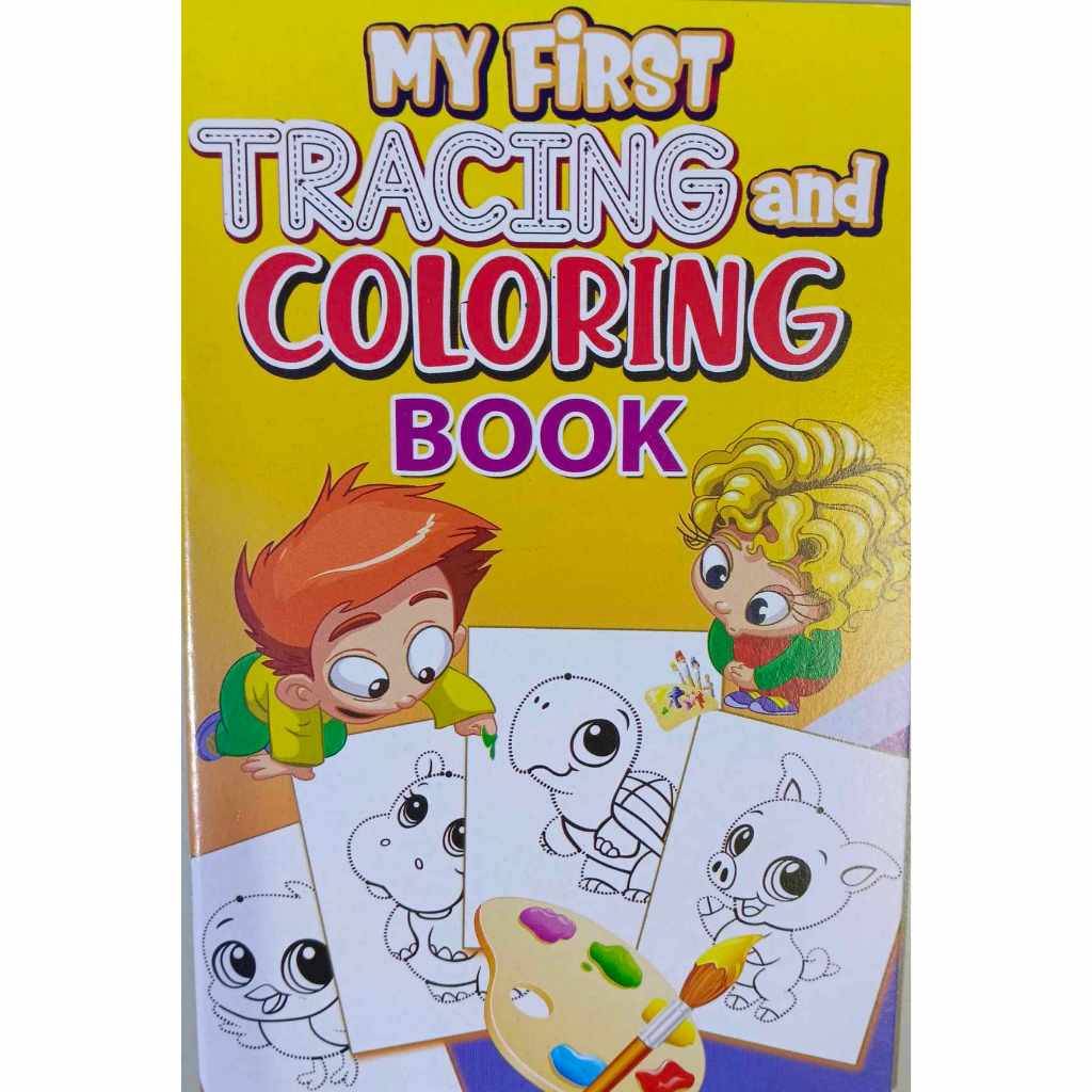 My First Tracing And Coloring Book - Also Avaialble in Shopee Abakada ...