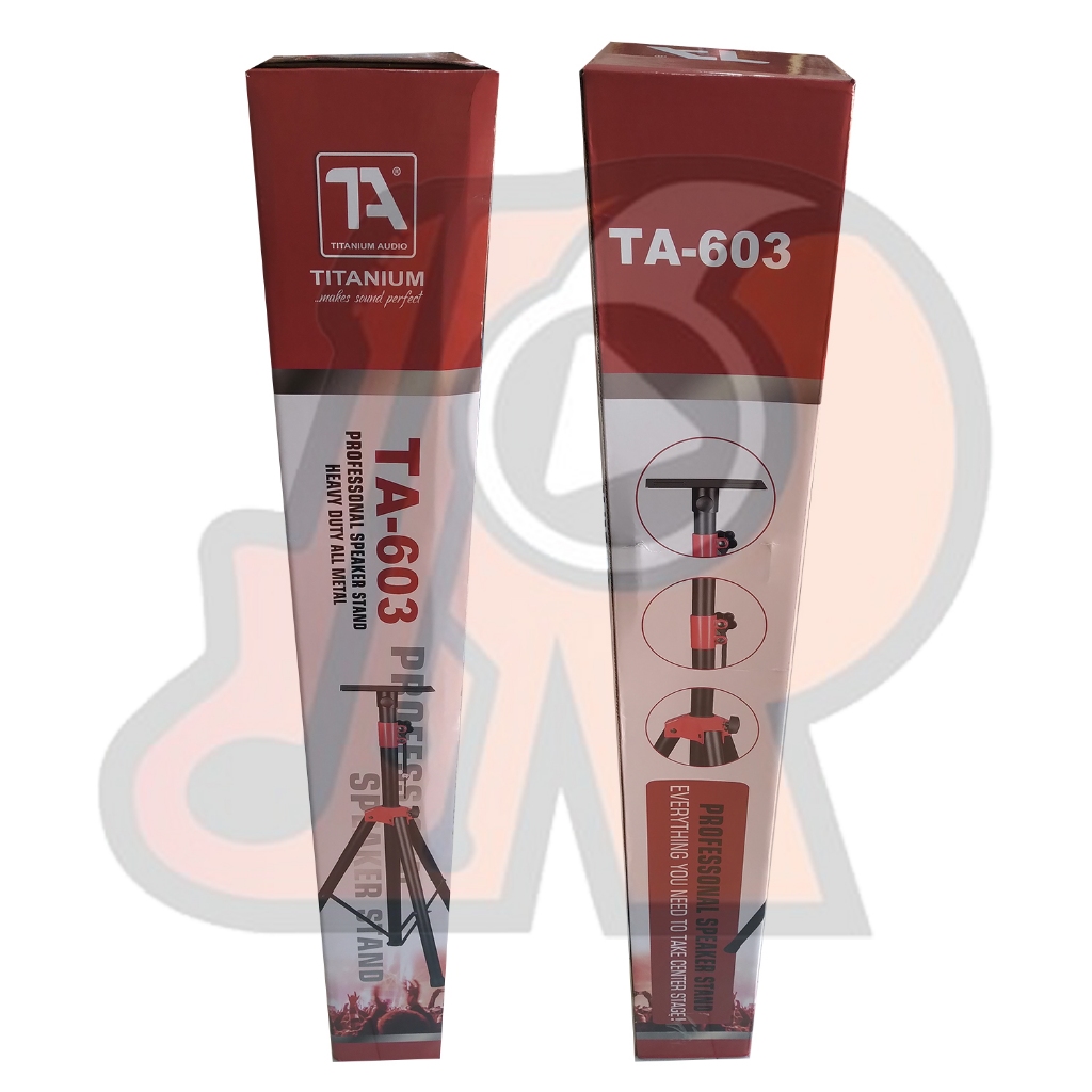 TITANIUM AUDIO TA-603 PROFESSIONAL HEAVY DUTY SPEAKER STAND | Shopee ...