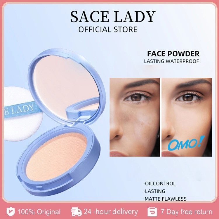 SACE LADY Face Powder Long Lasting Oil Control Matte Setting Powder ...