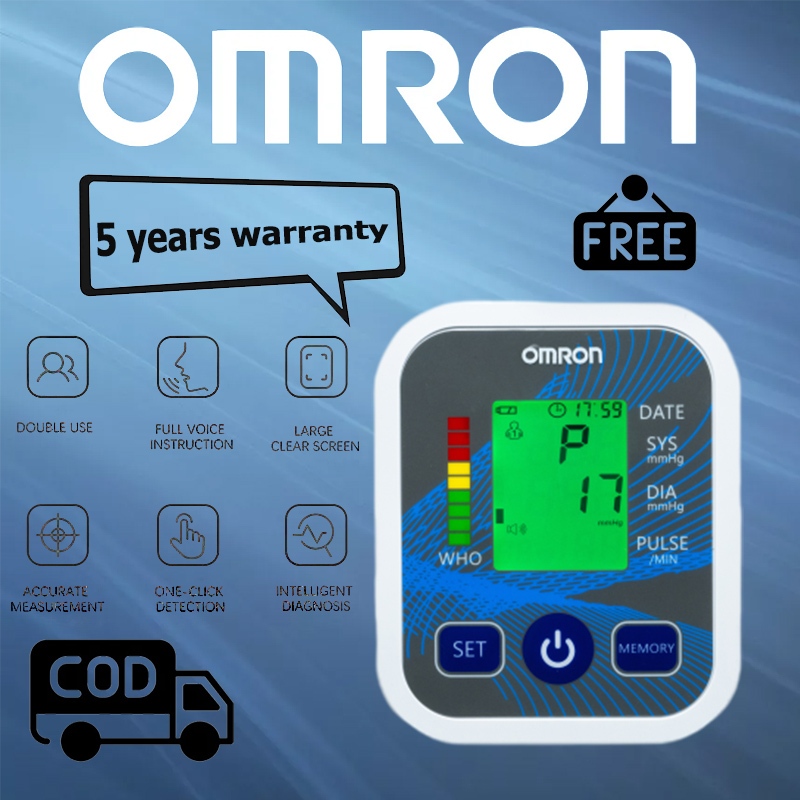 Omron Blood Pressur Monitor Fully Automatic Blood Pressure Digital ...