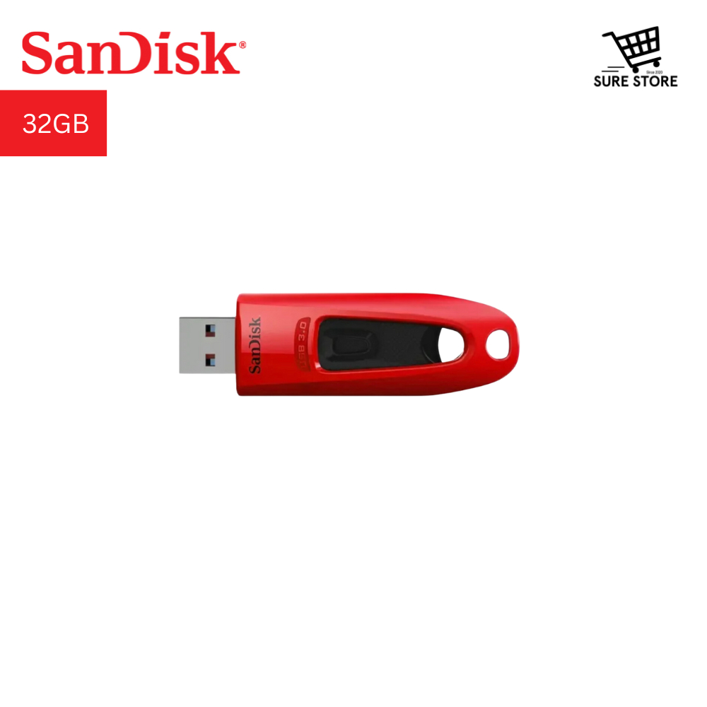 SanDisk Ultra USB 3.0 Flash Drive 32GB Red SDCZ48-032G-U46R | Shopee ...