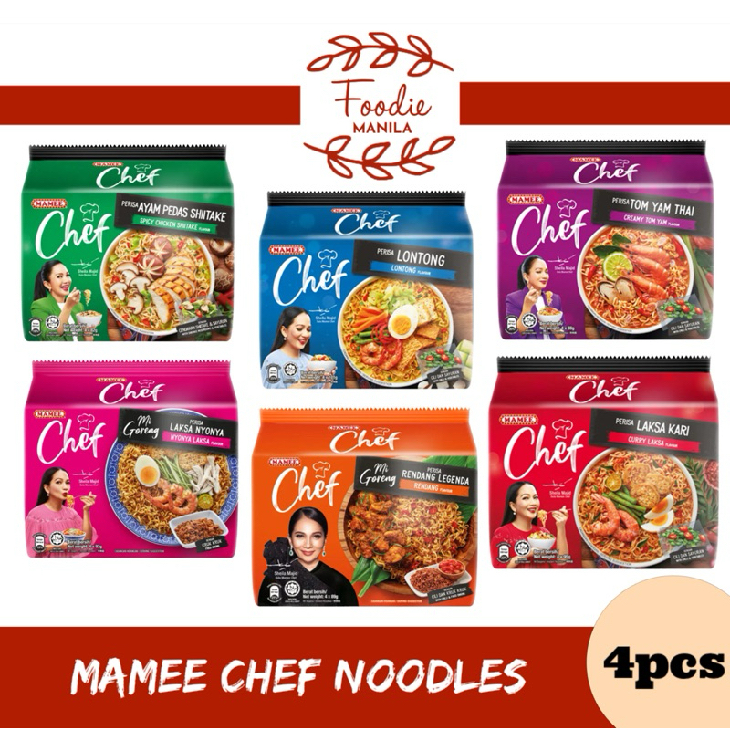 Mamee Chef Instant Noodles [Foodie Manila] | Shopee Philippines