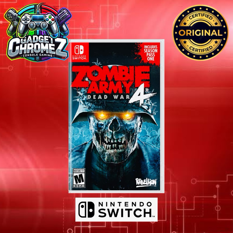 Zombie Army 4 Dead War | Nintendo Switch Game | BRANDNEW | Shopee ...