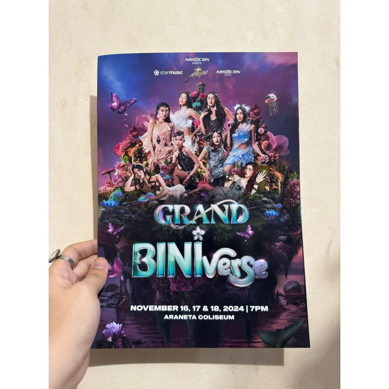 A4 Grand Biniverse Bini Concert Commemorative Poster 21 x 29 cm glossy ...