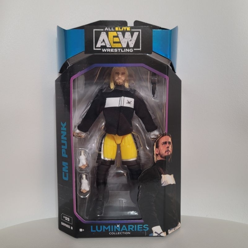 CM PUNK Luminaries Collection All Elite Wrestling AEW Unmatched Collection Series 8 | Shopee ...