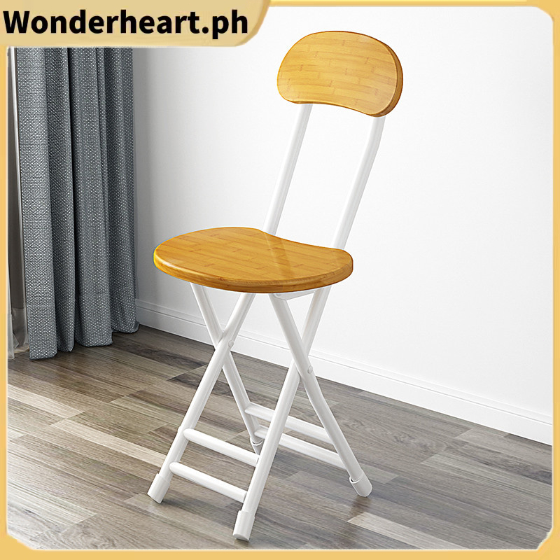 ♾️COD Portable Folding Chair High Quality Dining Chair Simple Foldable ...