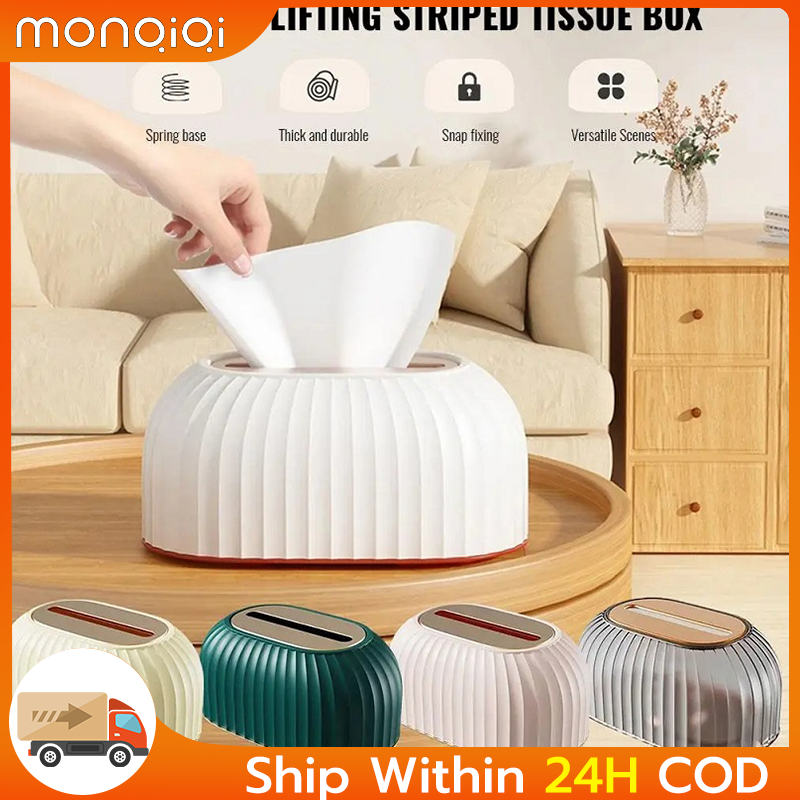 Home simple tissue box Nordic style pumping box Napkin Holder Storage ...