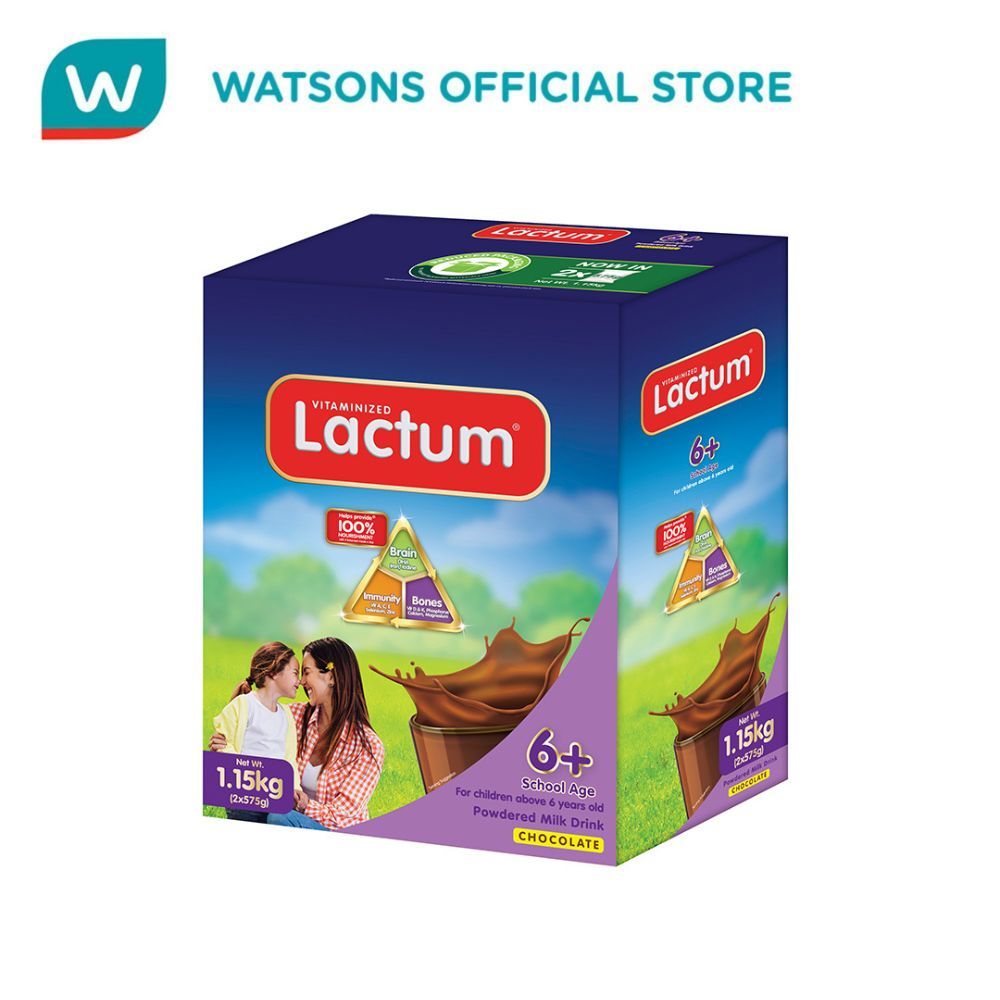 LACTUM Chocolate Milk Supplement Powder for 6+ Years Old 1.15kg ...