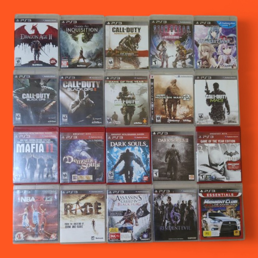 PS3 Games - Action / RPG / Shooter | Shopee Philippines