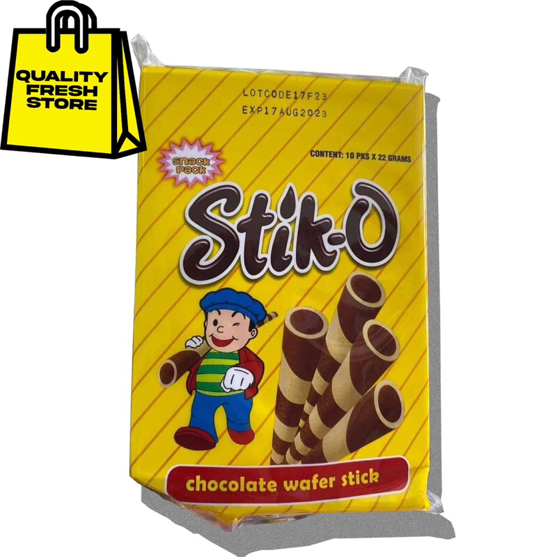 Stick-O Wafer Choco Snack Pack | Shopee Philippines
